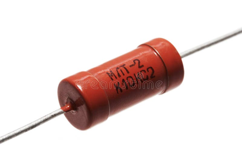 Orange resistor stock image. Image of technology, circuit - 6059607