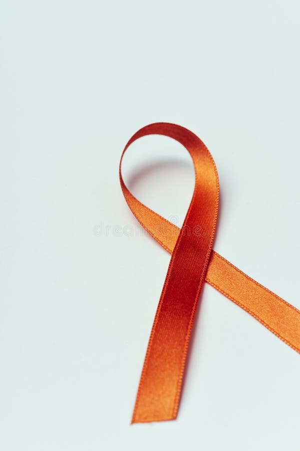 Orange ribbon stock photo. Image of ribbon, colour, shiny - 44286708