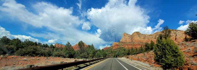 Orange Rock Formation in Sedona Stock Photo - Image of rock, arizona ...