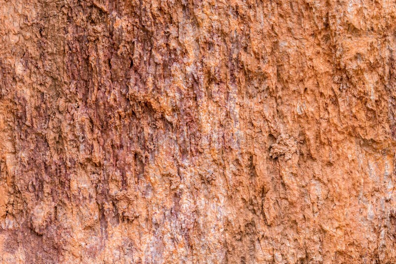 Orange Rock Layer Surface for Texture Background Stock Image - Image of ...