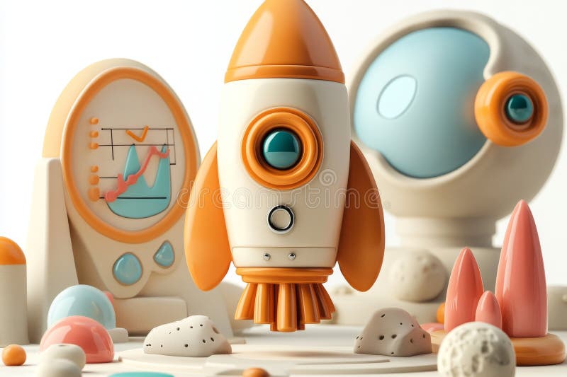 Growth Rocket Chart Transparent Stock Photos - Free & Royalty-Free ...