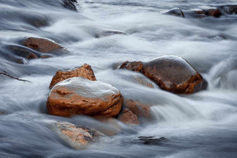 Rocks in the water stock image. Image of watercourse - 29761439