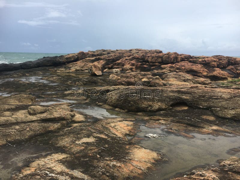Nice rocks in sea stock photo. Image of rocks, mountain - 185688364