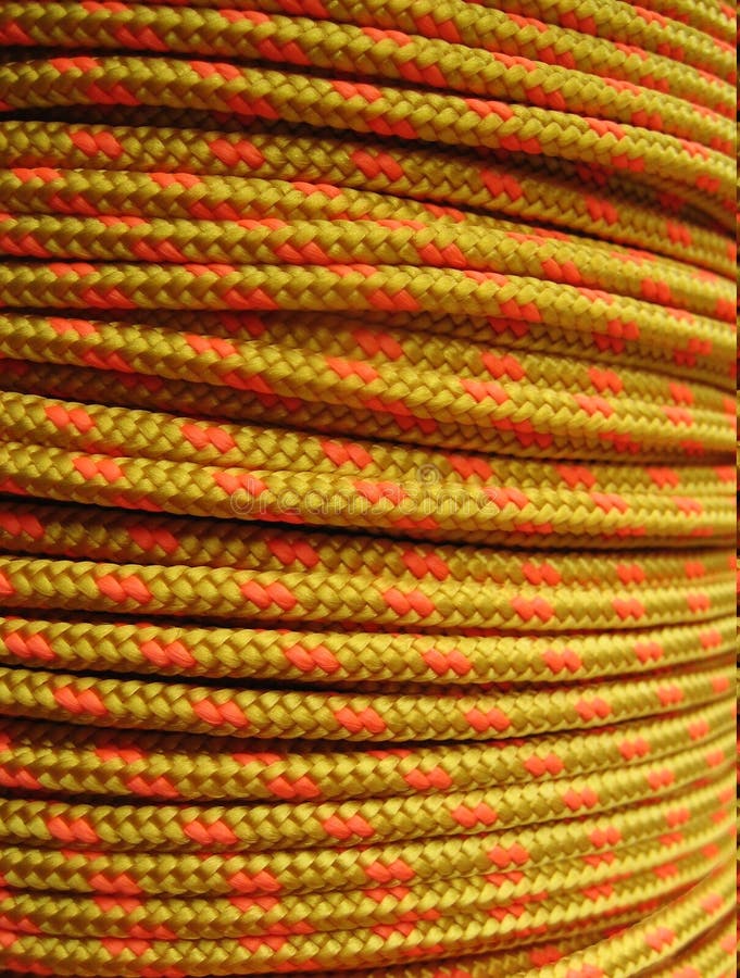 Orange rope stock photo. Image of material, texture, yellow - 820374