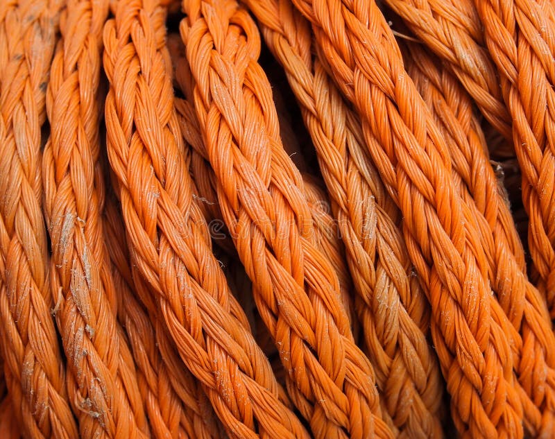 Orange Rope stock image. Image of climbing, fort, line - 38840647
