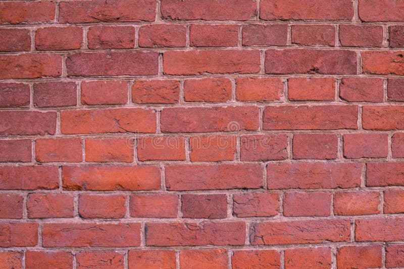 Orange Ziegelsteine stockbild. Bild von sonnig, wand - 101896023