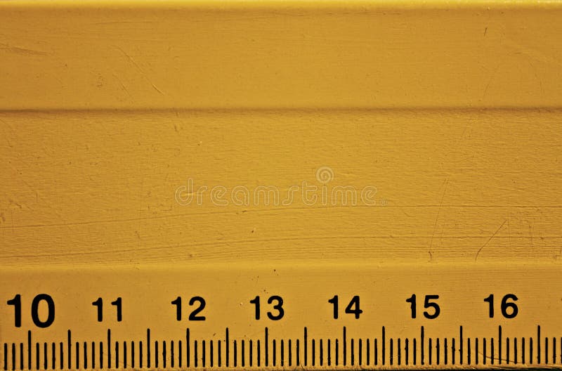 Orange Ruler Close Up stock image. Image of ruler, white - 164259421