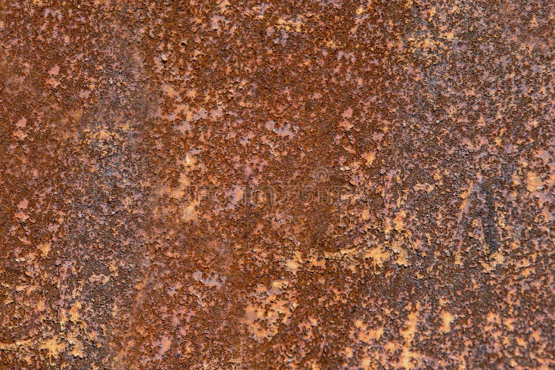 Orange Rust Texture or Background Stock Photo - Image of rustic, steel ...
