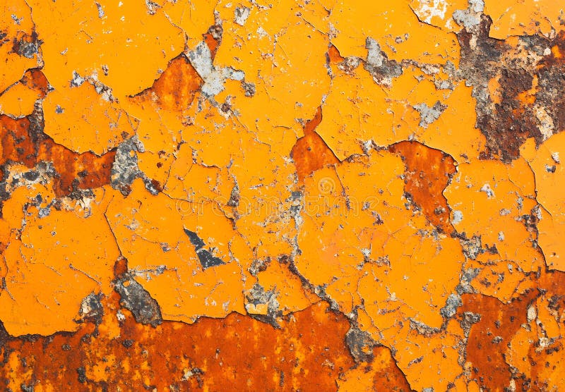 Orange Rusty Metal Texture Seamless Pattern Stock Illustration ...