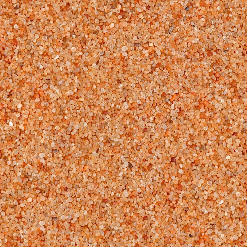Orange Sand. Seamless Square Texture. Tile Ready. Stock Photo - Image ...