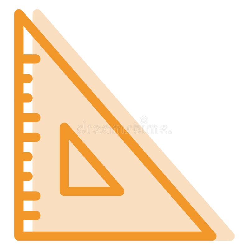 Orange Ruler Icon Illustration Stock Illustrations – 1,045 Orange Ruler ...