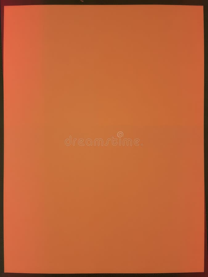 Orange Screen with Black Frame Stock Illustration - Illustration of ...