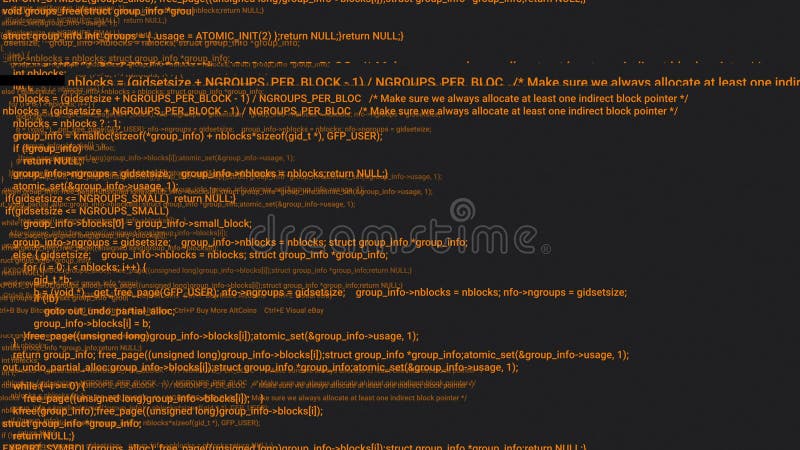 Red Screen Coding Hacker Concept Animation with Glitch. Stock Video - Video of background ...