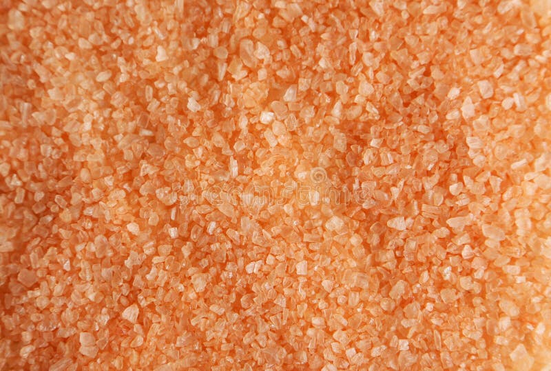Orange Sea Salt Background, Close Up Stock Image - Image of closeup ...