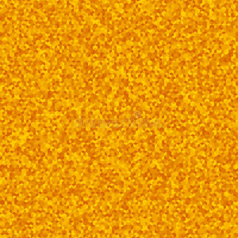 Orange Seamless Cubic Texture. Vector. Random. Stock Illustration ...