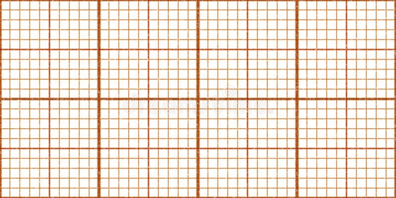 Orange Seamless Millimeter Paper Background Stock Illustration ...