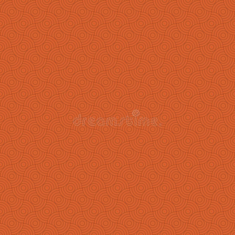 Orange Seamless Pattern. Modern Stylish Texture. Repeating Geometric ...