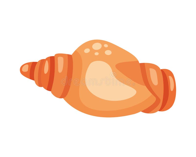 Seashell Illustration Art Print Design Poster Stock Illustration ...