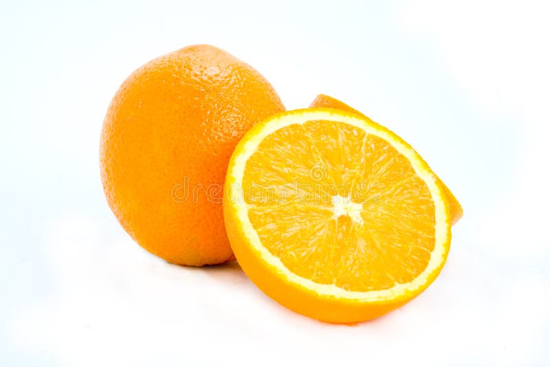 Orange sections stock photo. Image of fruit, isolated - 8144034