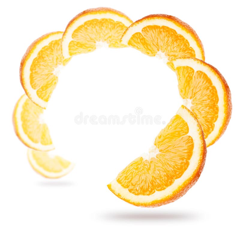 Orange segments stock image. Image of form, vitamin - 189905567