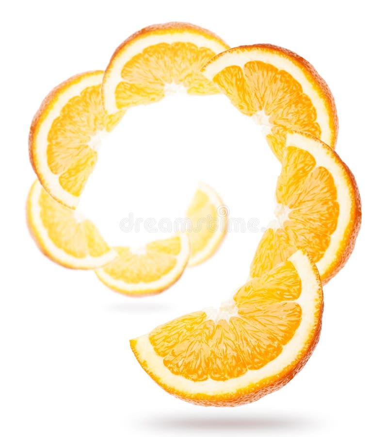 Orange segments stock image. Image of citrus, ripe, color - 38636513