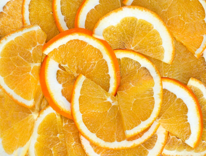 Orange segments stock image. Image of juicy, background - 50091833