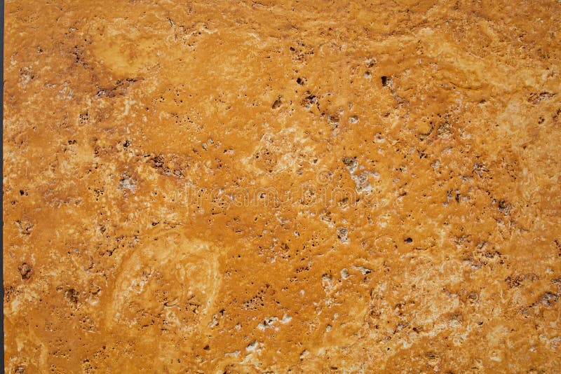 Orange Shell Limestone Panel Picture Background Stock Photo - Image of ...