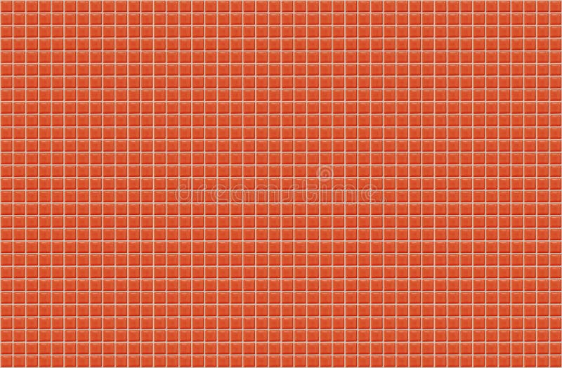Orange Shiny Tile Wall. Seamless Texture and Pattern for Backgr Stock ...