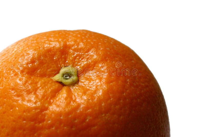 Orange on the side stock image. Image of background, isolated - 3065909