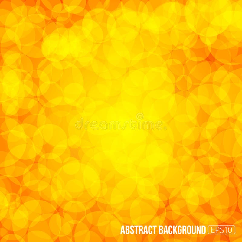 Orange Simple Circle Shape Modern Geometrical Abstract Background ...