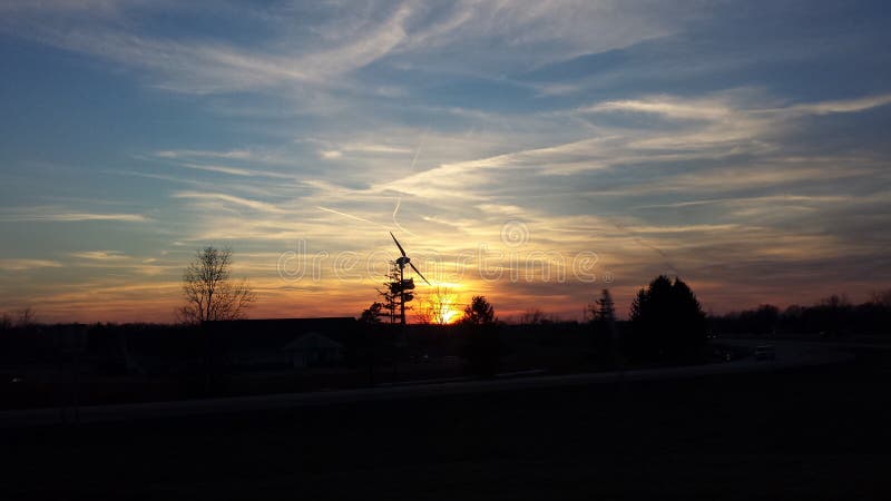 Orange skies stock photo. Image of orange, beauty, nature - 80622458