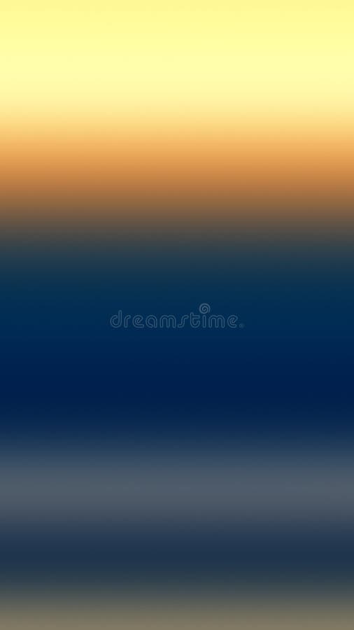 Orange Sky Gradient Background Summer, Sun Bokeh Stock Illustration ...