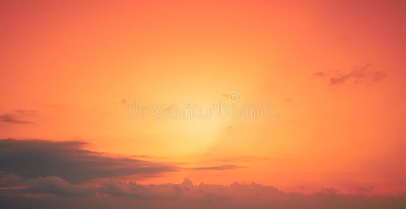 Sunset Sky and the Texture of Clouds. Stock Image - Image of landscape ...