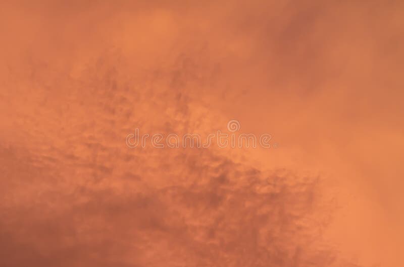 Orange Sky Texture Backgroung Sunset Stock Photo - Image of light, blue ...