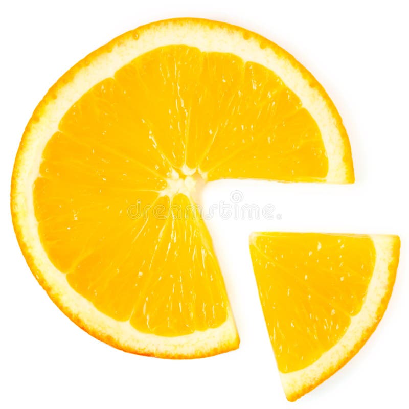 Orange slice stock photo. Image of beautiful, fresh, isolation - 11175342