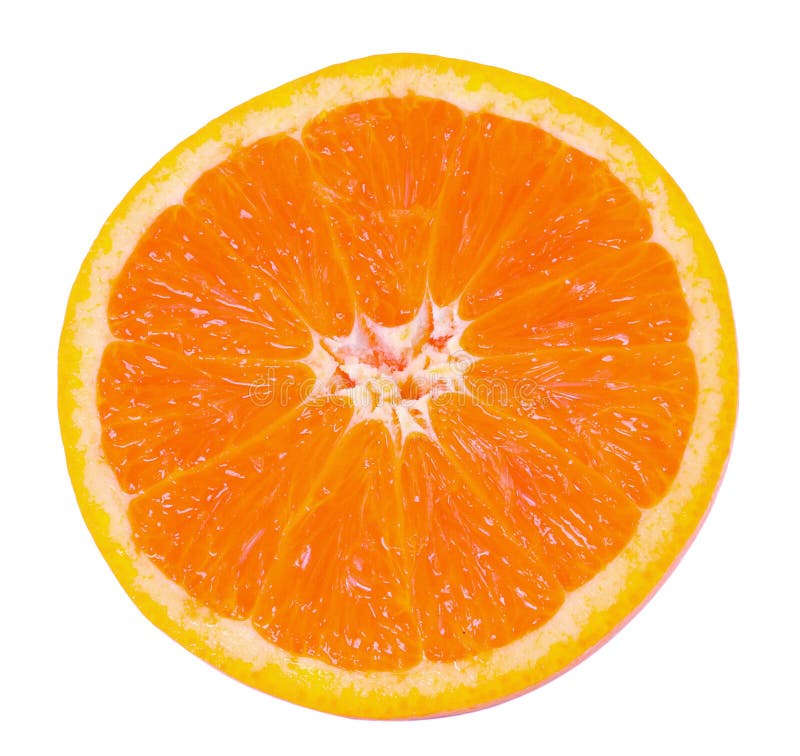 Orange slice stock photo. Image of sweet, tropical, fruit - 25193404