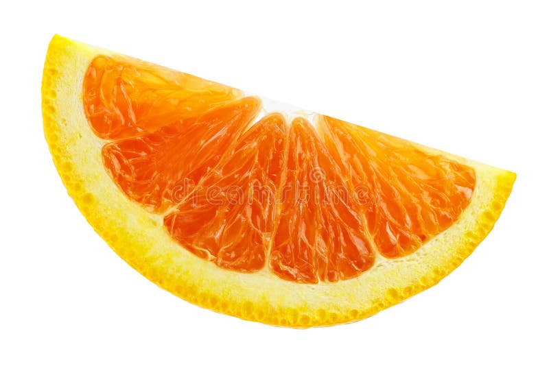 A Vibrant and Detailed Close-up of an Orange Slice Stock Photo - Image ...