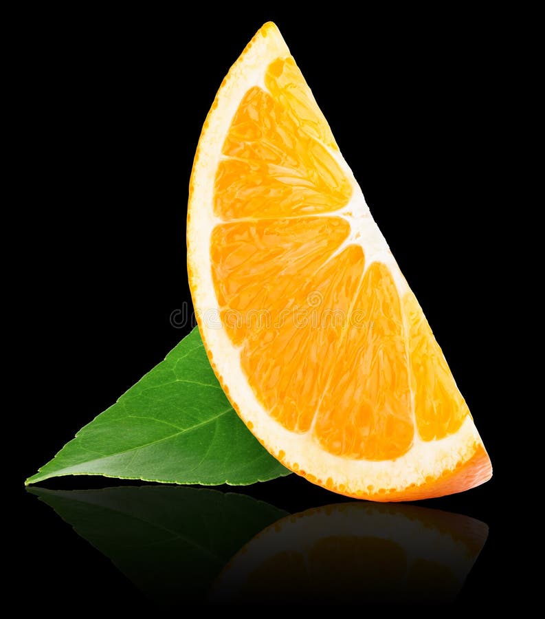 Orange slice isolated stock image. Image of healthy, slice - 82368749