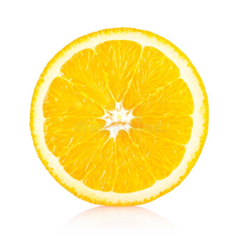 Orange Slice As Color Wheel Stock Photo - Image of light, segments ...