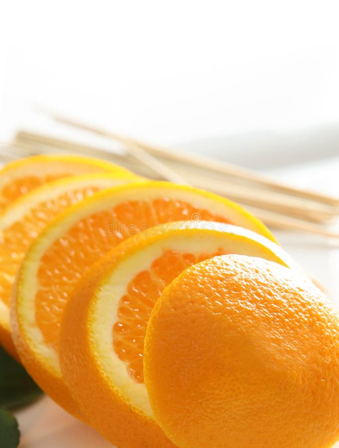 Orange slices stock photo. Image of natural, portion, oranges - 6571906