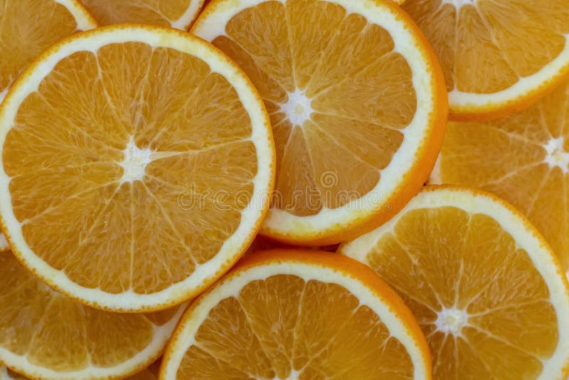 Orange Slices Pattern Close Up Stock Photo - Image of simple, autum ...