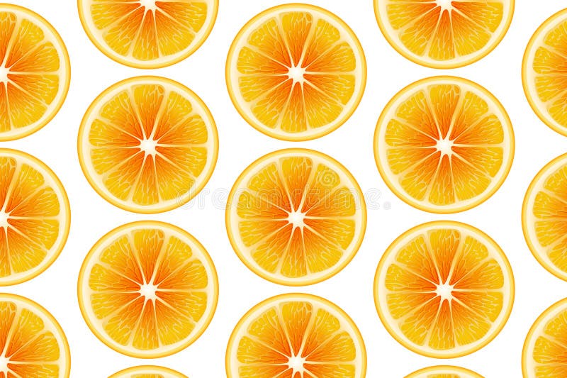Orange Slices in Pattern Design Usable in Own Artworks As Pattern or ...