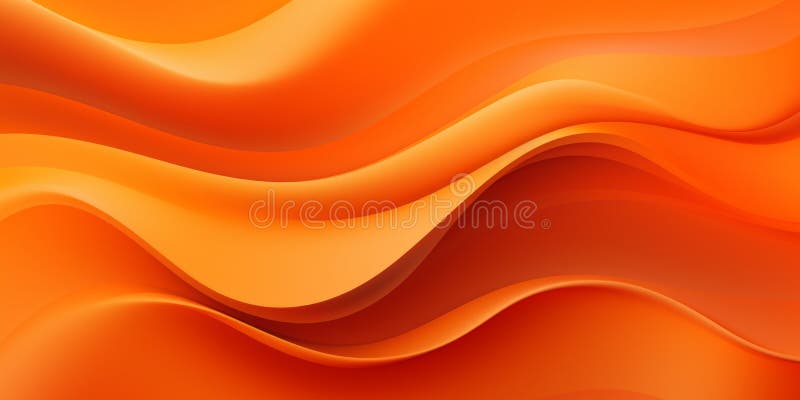 Orange Slime Creative Abstract Wavy Texture. Stock Illustration ...