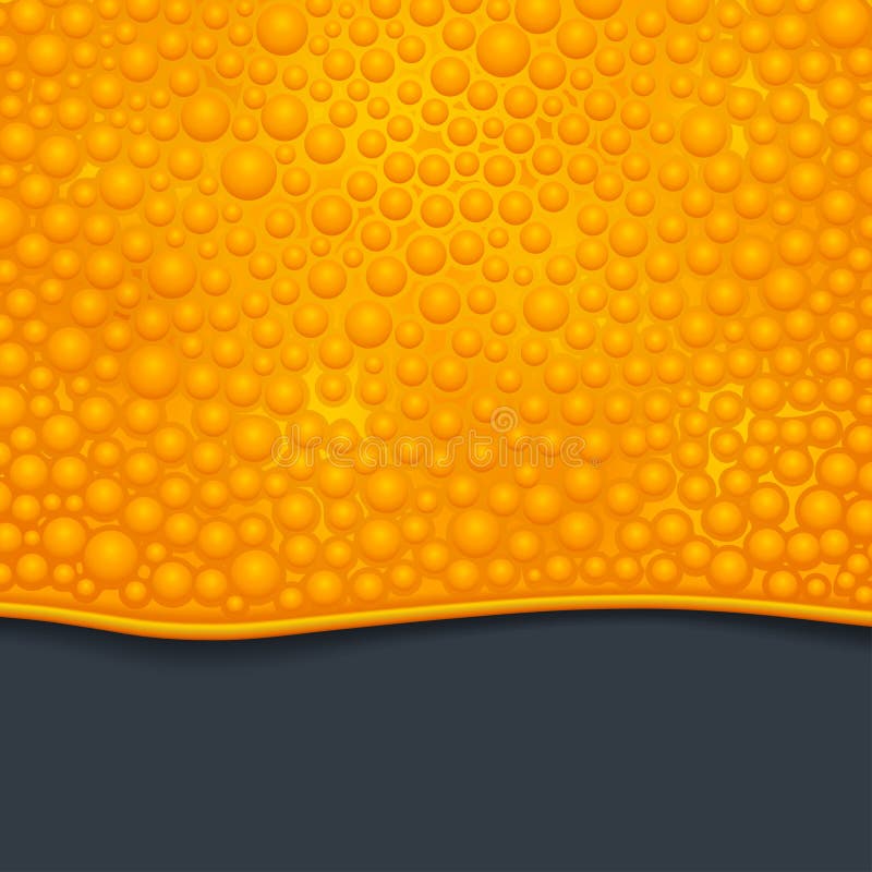 Orange slime 01 stock vector. Illustration of bubbled - 82370545