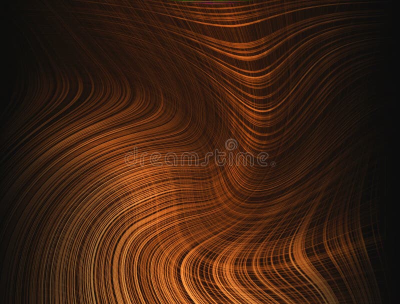 Orange Small Lines Abstract Pattern Stock Illustration - Illustration ...