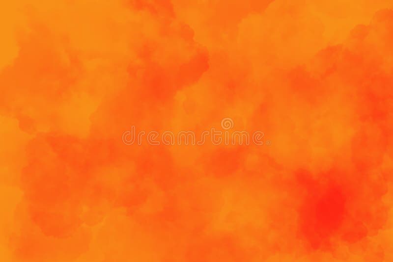 Orange Smoke, Nebula. Abstract Clouds of Color Smoke Texture Background ...
