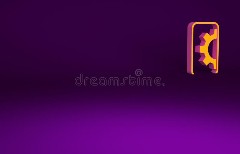 Orange Software, Web Development, Programming Concept Icon Isolated on ...