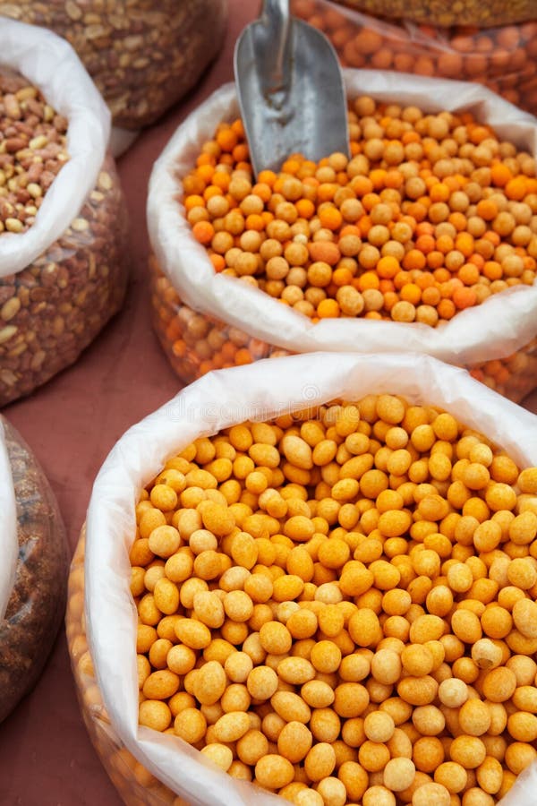 Orange soya beans stock image. Image of texture, abstract - 13464677