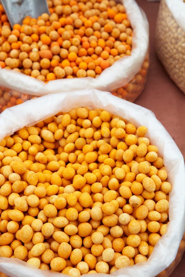 Orange soya beans stock image. Image of spicy, abstract - 14104831