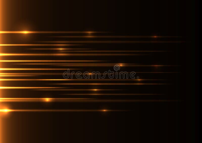 Orange speed laser stock vector. Illustration of fast - 79624721
